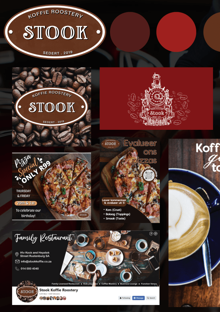 Stook Koffie Roostery – Grunge graffix